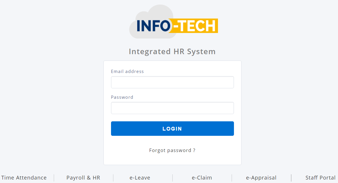 Accessing the Leave Management Cloud Portal